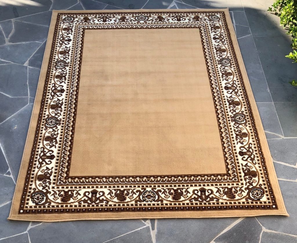 Rugs | Large Caramel Rug - A Day to Remember Event Hire