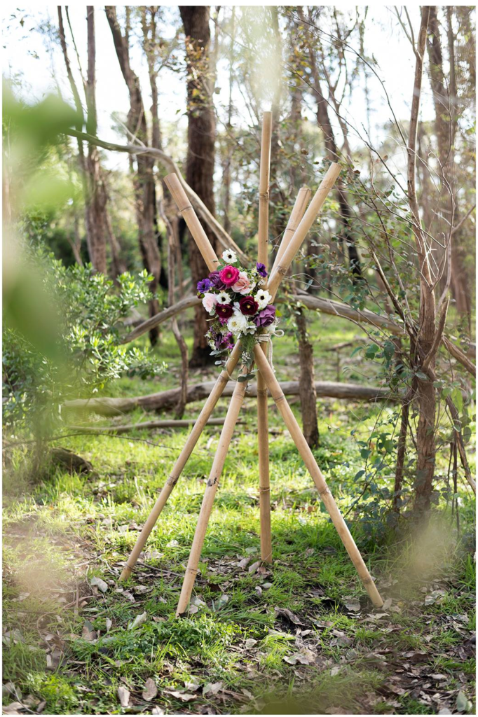 Bamboo Teepees - A Day to Remember Event Hire