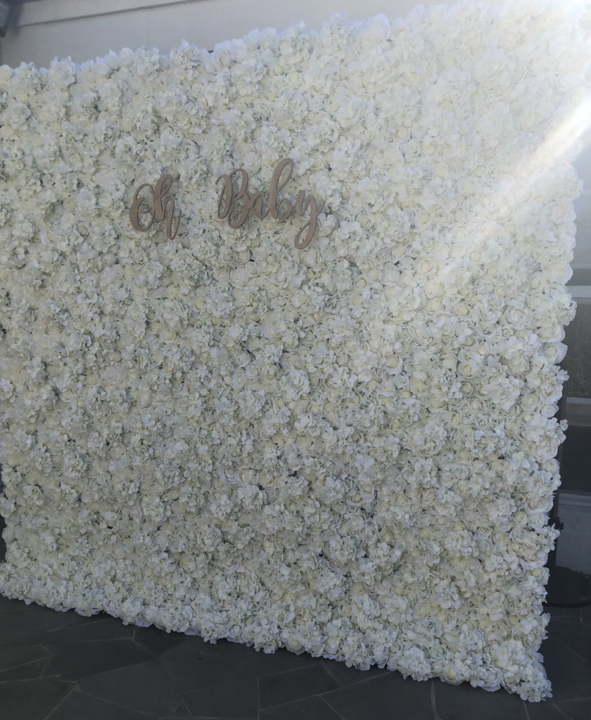 Arbor's and Backdrops | White Flower Wall Backdrop* - A Day to Remember ...