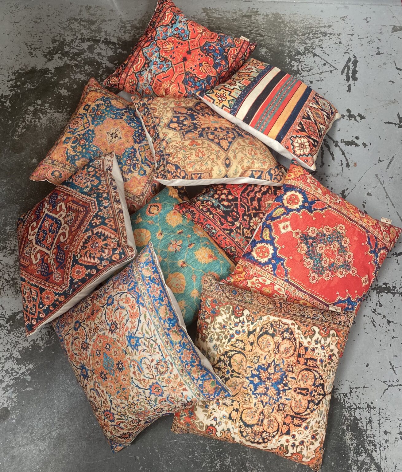 Prop Hire | Bright Mandala Cushion Package Set of 10 - A Day to ...