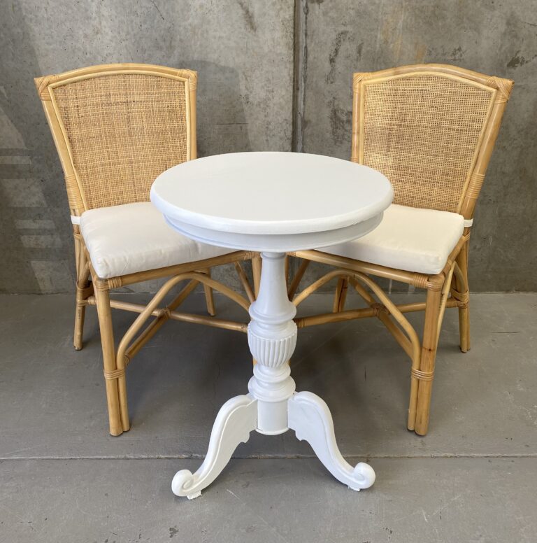 Signing Table and Rattan Chairs Package - A Day to Remember Event Hire