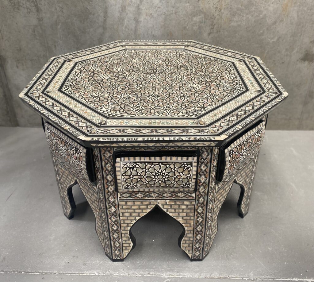 Vintage Moroccan Style Coffee Table - A Day to Remember Event Hire
