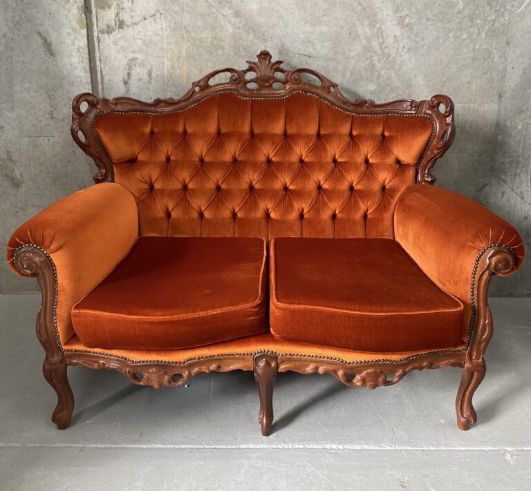 Burnt Orange Vintage Lounge - A Day to Remember Event Hire